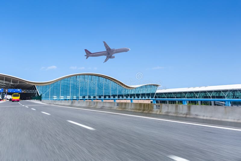 Airport Terminal Background Stock Image - Image of architecture, modern ...
