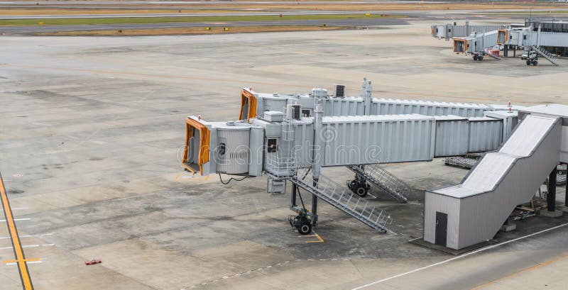 .Airport Terminal Boarding Gate . Stock Photo - Image of business ...