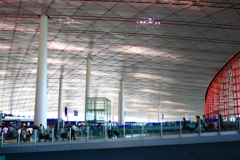 Airport terminal building stock photo. Image of lobby - 10394702