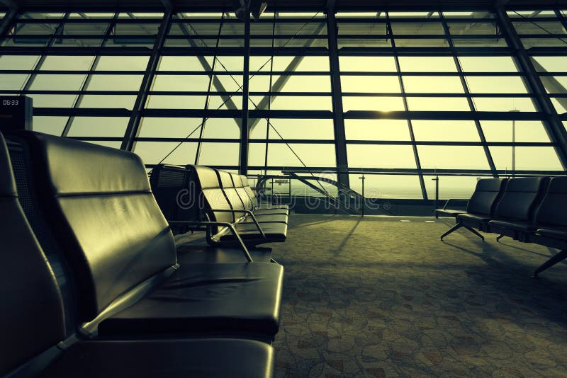 Airport terminal stock image. Image of indoors, lounge - 31259459