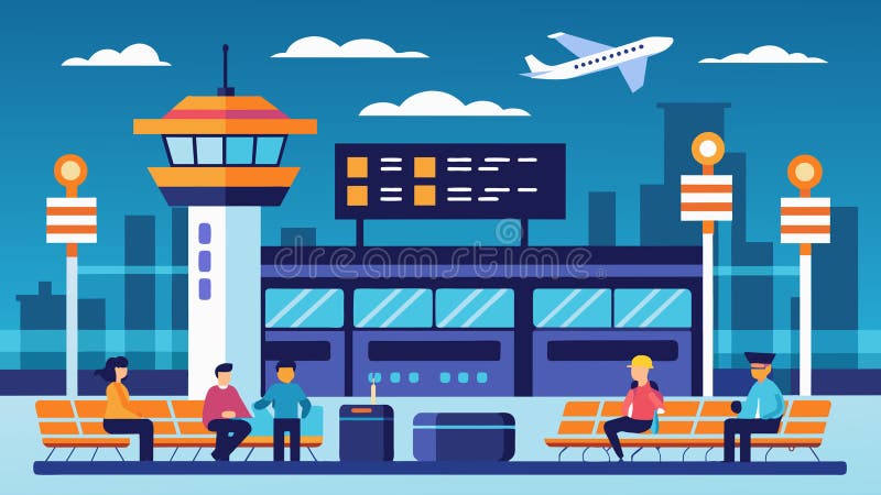 An Airport Terminal is Designed Using Data on Passenger Traffic and ...