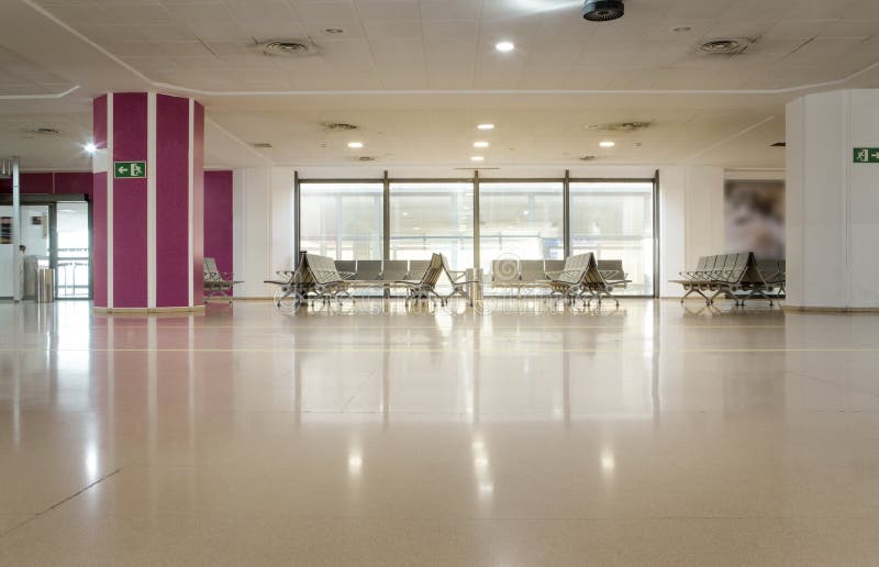 Airport Terminal Gate Entrance Stock Photo - Image of building ...