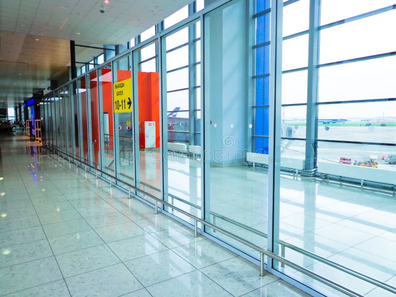 Airport Terminal Hall Business Backgound Stock Photo - Image of modern ...
