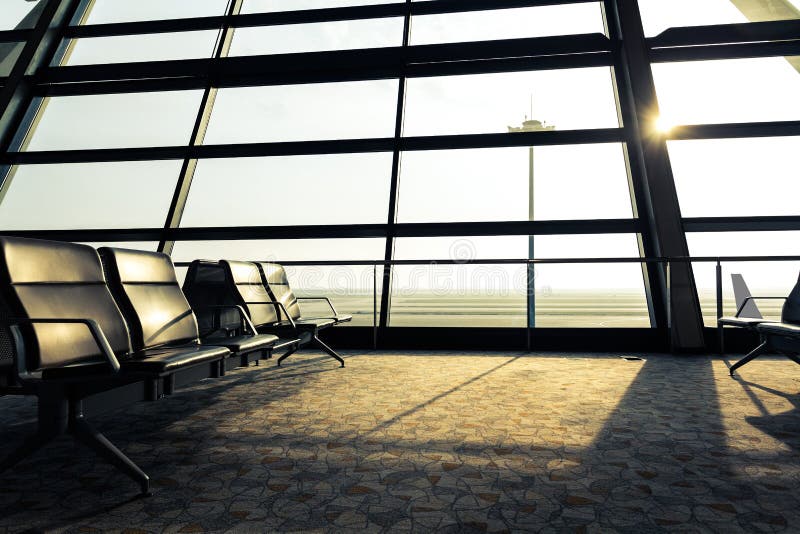 Airport terminal stock image. Image of indoors, lounge - 31259459