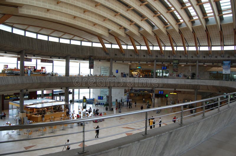 Airport Terminal Tenerife Norte Editorial Stock Photo - Image of ...