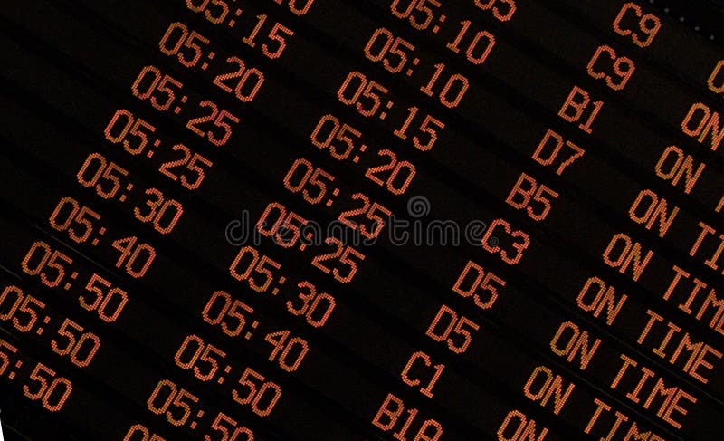 Airport on TIME Sign stock photo. Image of time, delay - 23290752