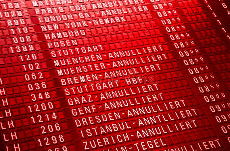 Airport timeboard stock image. Image of number, display - 29552389