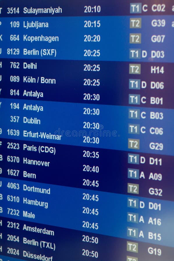 Airport timetable stock photo. Image of time, rush, timetable - 19271756