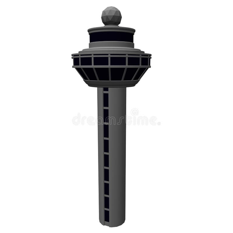 Airport Radar Control Tower Stock Illustrations – 1,170 Airport Radar ...