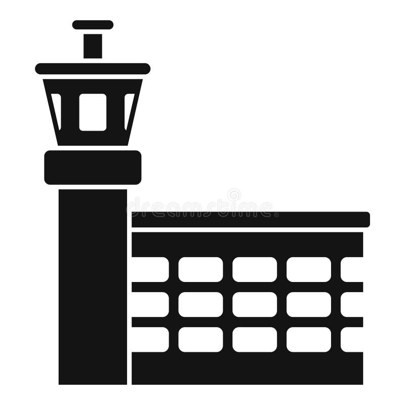Airport Tower Icon Simple Vector. Ground Support Stock Vector ...