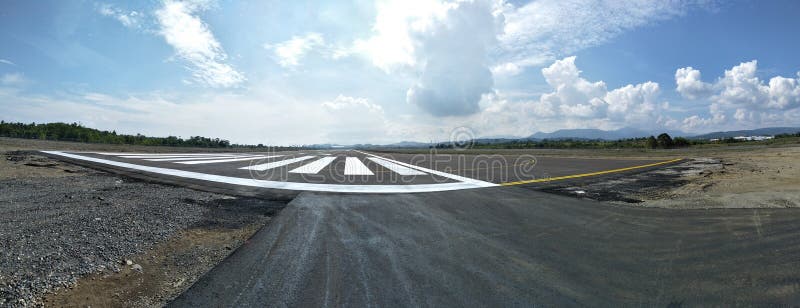 Airport track line stock image. Image of freeway, stadium - 200678253