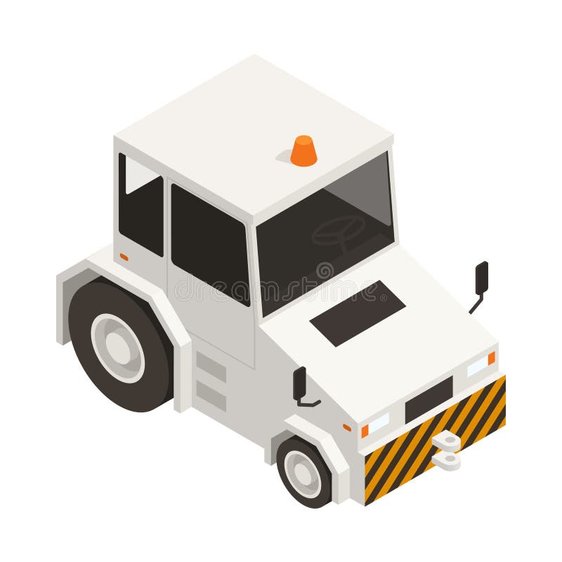 Airport Tractor Icon stock vector. Illustration of symbol - 239080464