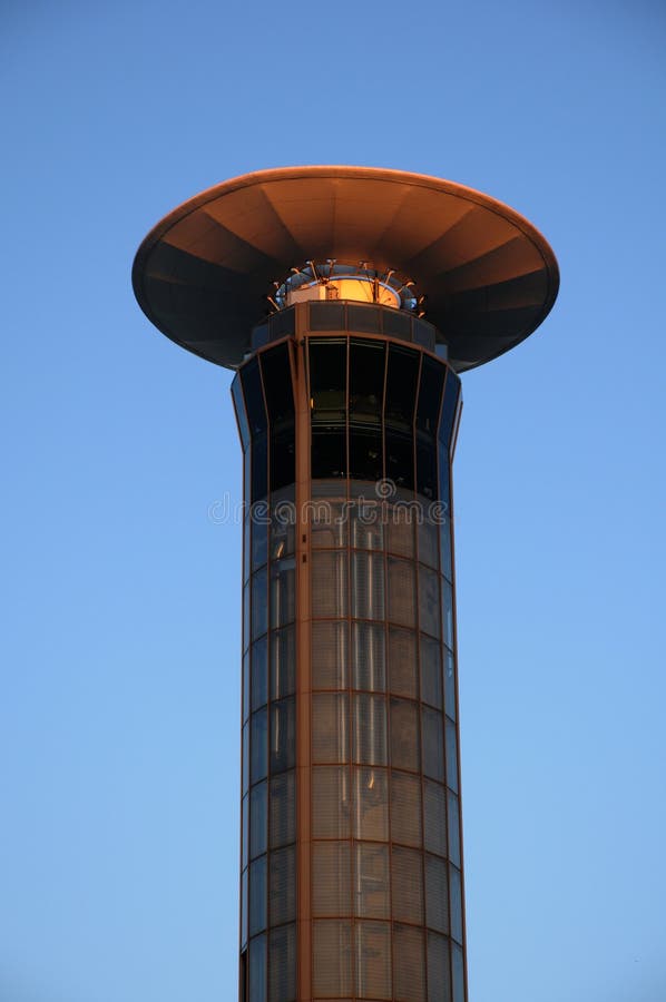 Singapore Changi Airport Control Tower Editorial Photo - Image of ...