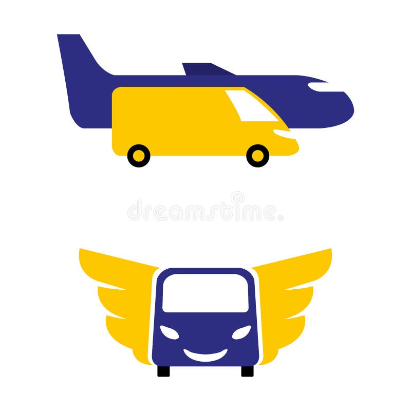 Airport transfer stock vector. Illustration of icon, wings - 99124662