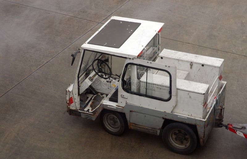 Airport transporter stock photo. Image of trolley, transporter - 3777022