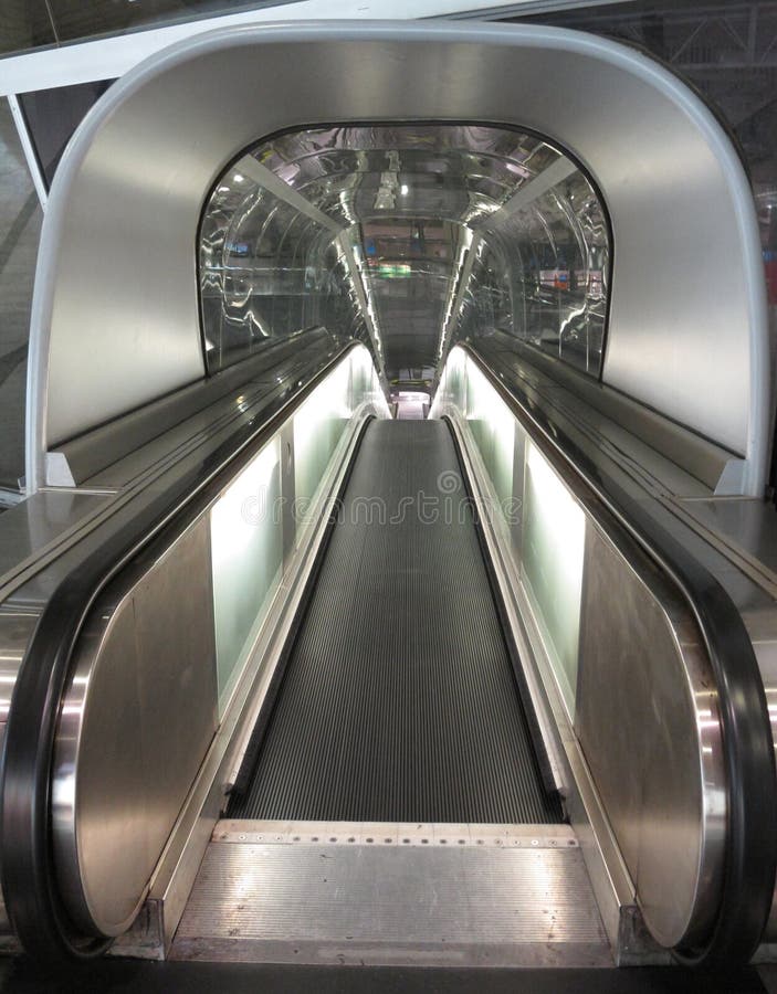 Fast travelator stock photo. Image of speed, yellow, time - 9630598