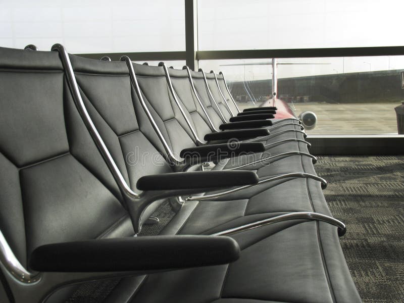 Airport Waiting Area stock photo. Image of delay, airport - 434744