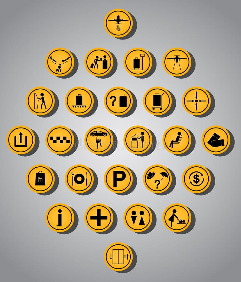 Yellow icons emoticons stock vector. Illustration of design - 82492334