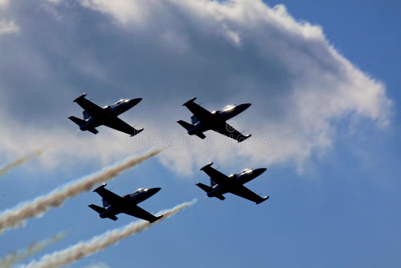 Airshow editorial photo. Image of parade, airplane, aircraft - 95026546