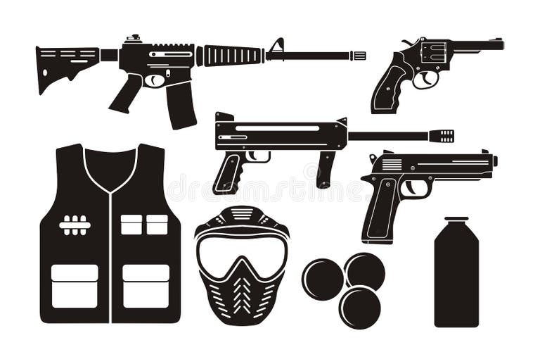Airsoft Stock Illustrations – 782 Airsoft Stock Illustrations, Vectors ...