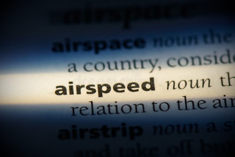 Airspeed stock photo. Image of isolated, learn, page - 161577156