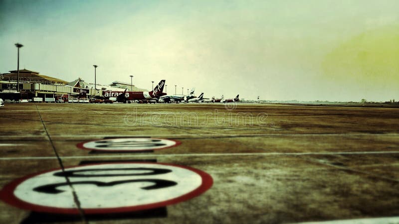 Airstrip editorial stock image. Image of arrive, airport - 50140129