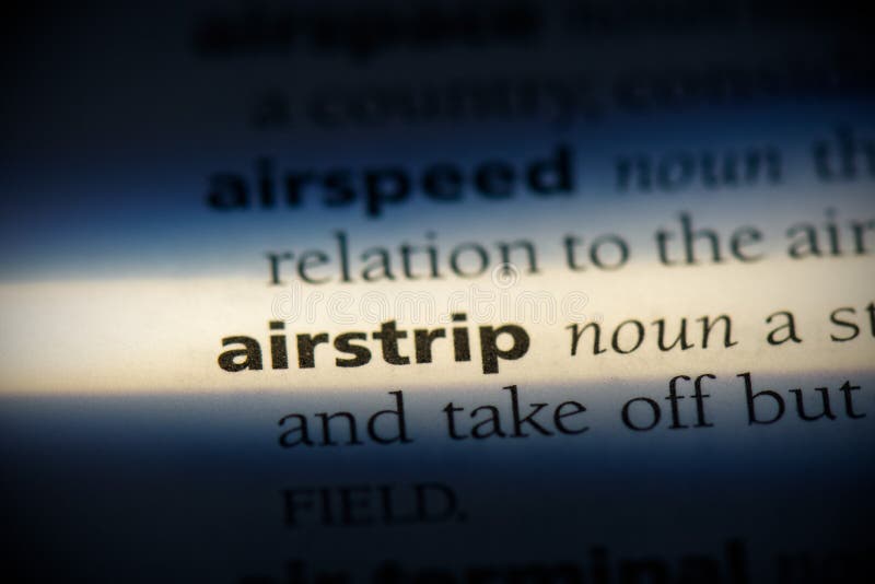 Airstrip stock photo. Image of book, printed, info, close - 161577316