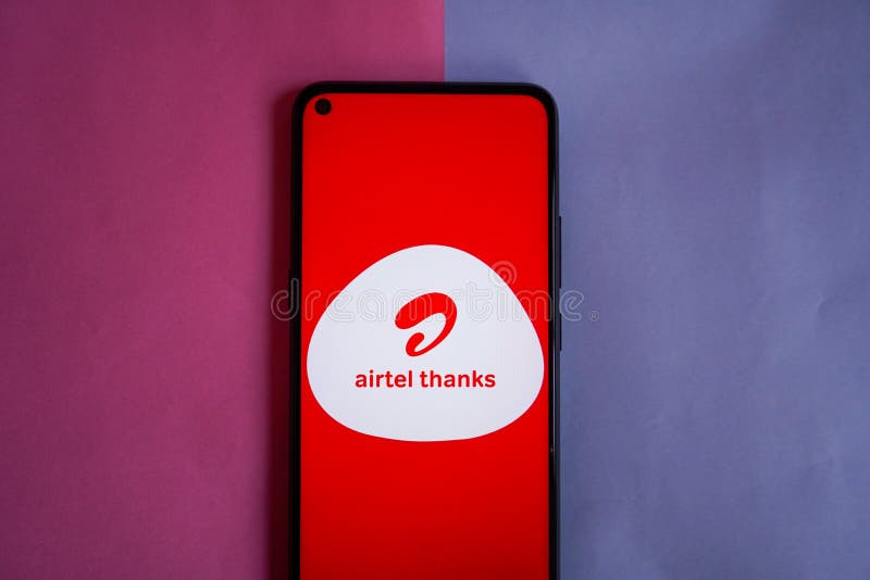 Airtel thanks app editorial photo. Image of thanks, company - 261428401