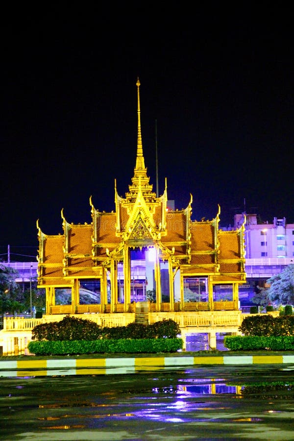 Ramkhamhaeng University. stock image. Image of evening - 99288653