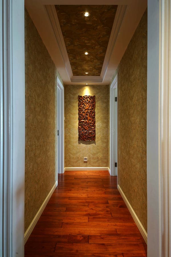 Aisle stock photo. Image of lighting, house, luxury, living - 21873446