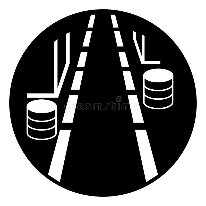 Aisle Must Be Kept Clear Symbol Sign ,Vector Illustration, Isolate on ...