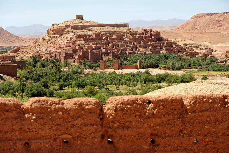 Ait Benhaddou, Morocco stock photo. Image of houses, horizon - 21544764
