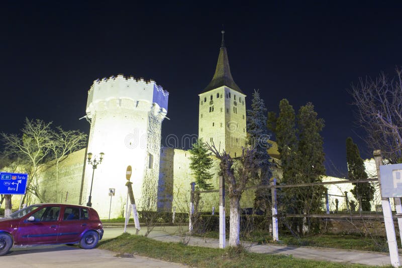 Visiting the Aiud fortress editorial photo. Image of high - 53706126