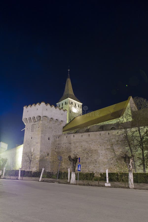 Aiud fortress editorial stock photo. Image of forest - 96796858