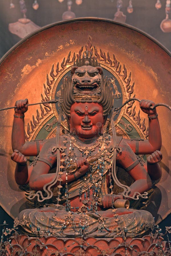 Aizen Myo'o, Tokio, Japón foto de archivo. Imagen de cubo - 47337304