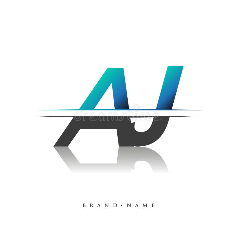 Aj Initial Logo Stock Illustrations – 1,825 Aj Initial Logo Stock ...