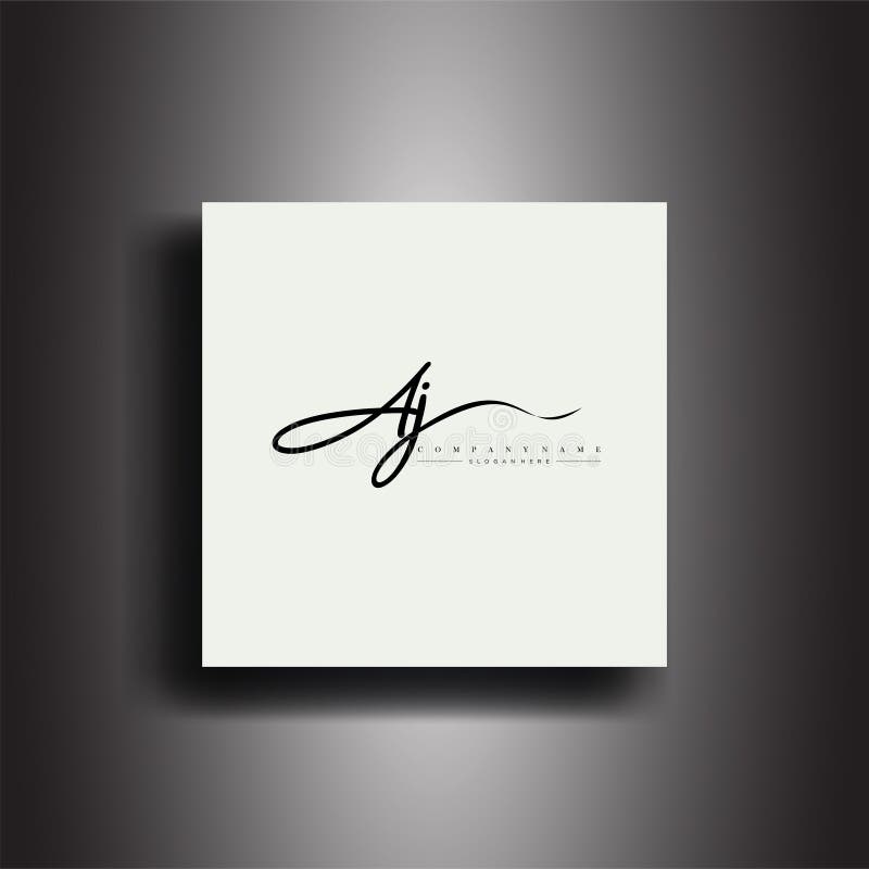 Aj Signature Stock Illustrations – 363 Aj Signature Stock Illustrations ...