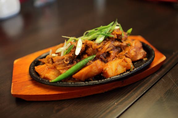 Ajab sandal dish stock photo. Image of pork, cafe, beef - 29126540