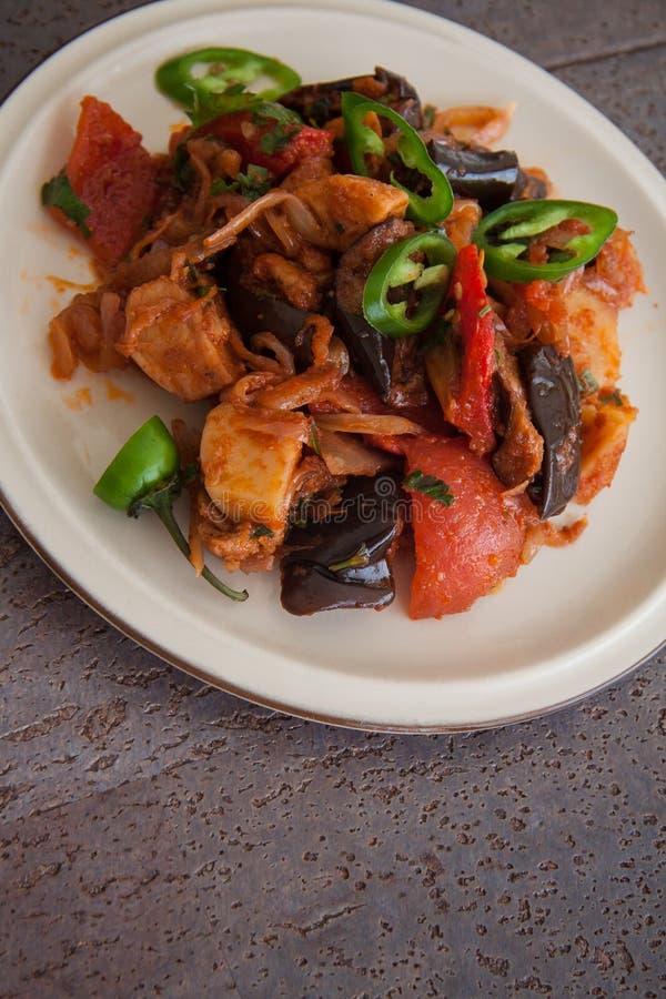 Ajapsandali stock image. Image of cooking, georgian, prepared - 74071561