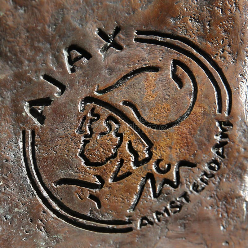 Ajax Amsterdam-Logo redaktionelles bild. Bild von europäisch - 80671835