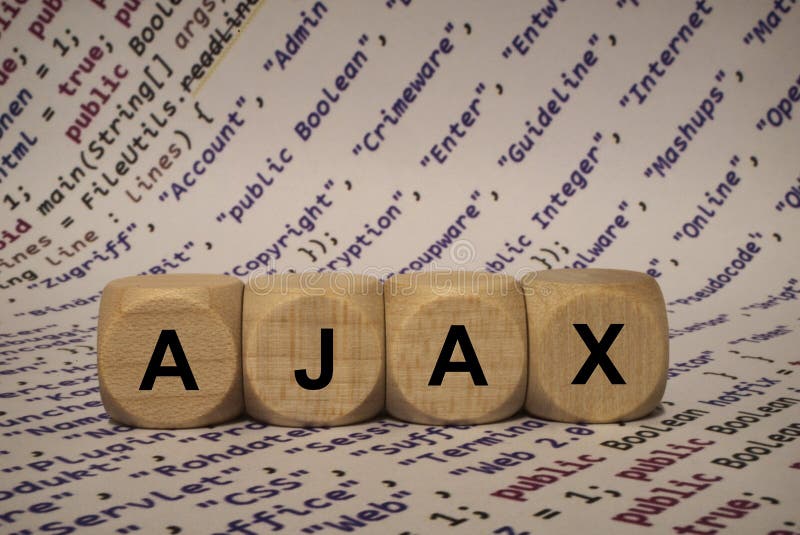 Ajax - Cube with Letters and Words from the Computer, Software ...