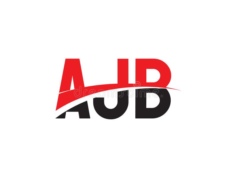 AJB Letter Initial Logo Design Vector Illustration Stock Vector ...