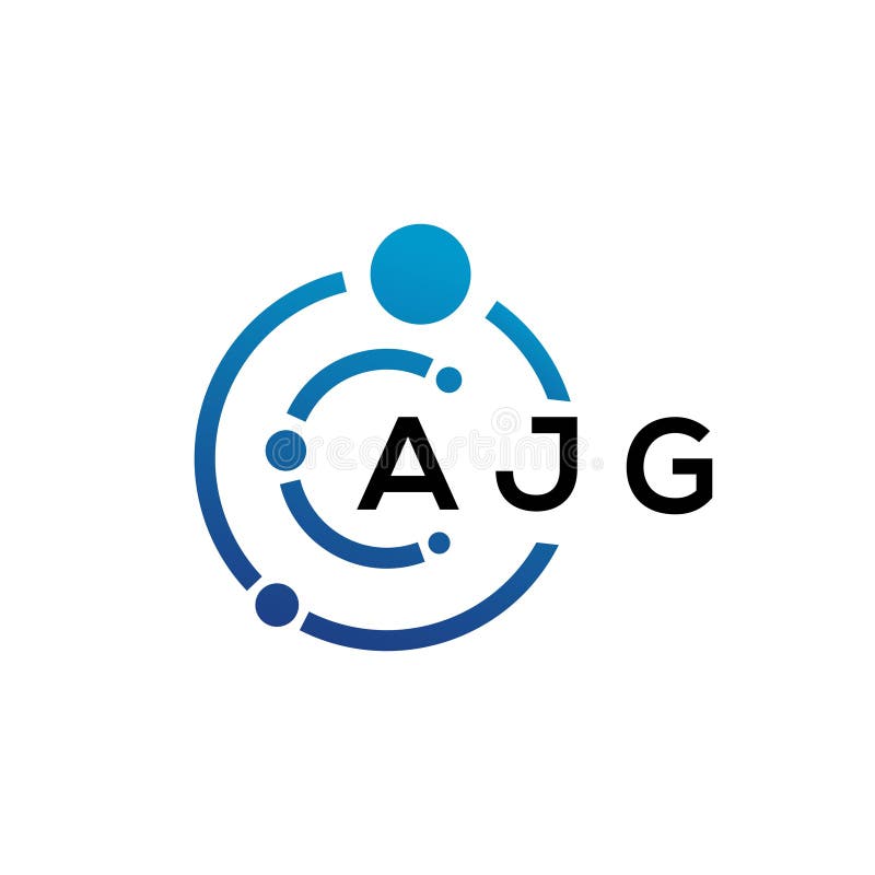 Designajg Letter Logo Stock Illustrations – 1 Designajg Letter Logo ...