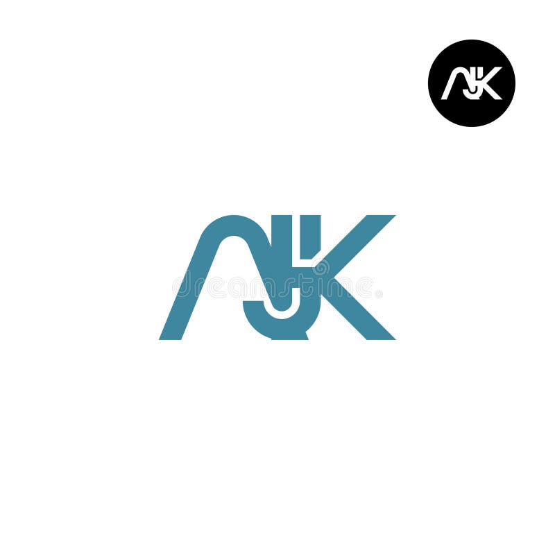 Ajk Monogram Stock Illustrations – 15 Ajk Monogram Stock Illustrations ...