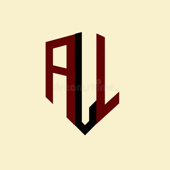 AJL Creative Minimalist Letter Logo. AJL Unique Vector Initials ...