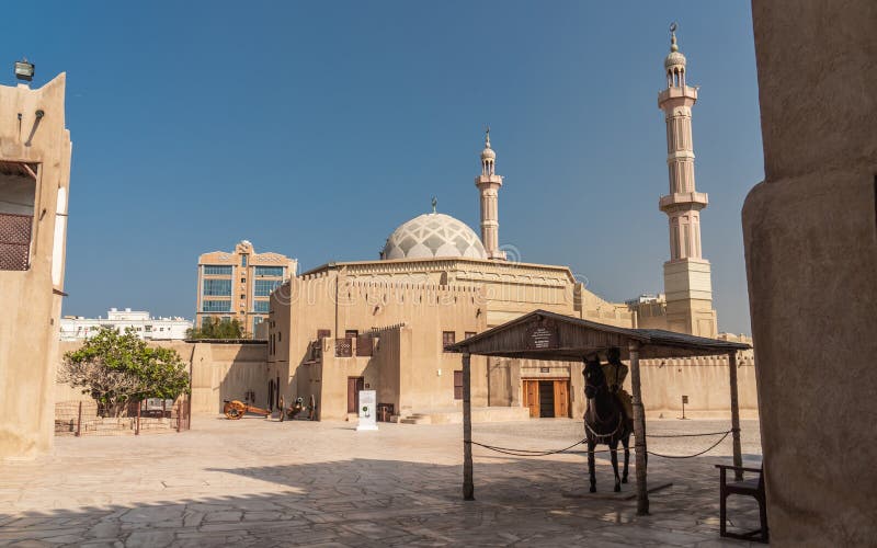 The Courtyard of the Ajman Fort Editorial Photo - Image of arabic, fort ...