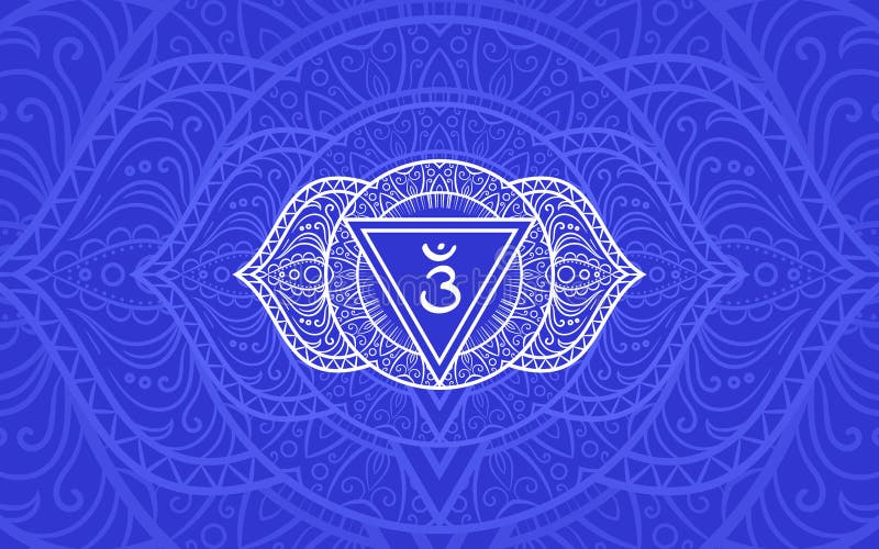 THIRD EYE CHAKRA Ajna: Chakra Symbol Infographic with Detailed ...