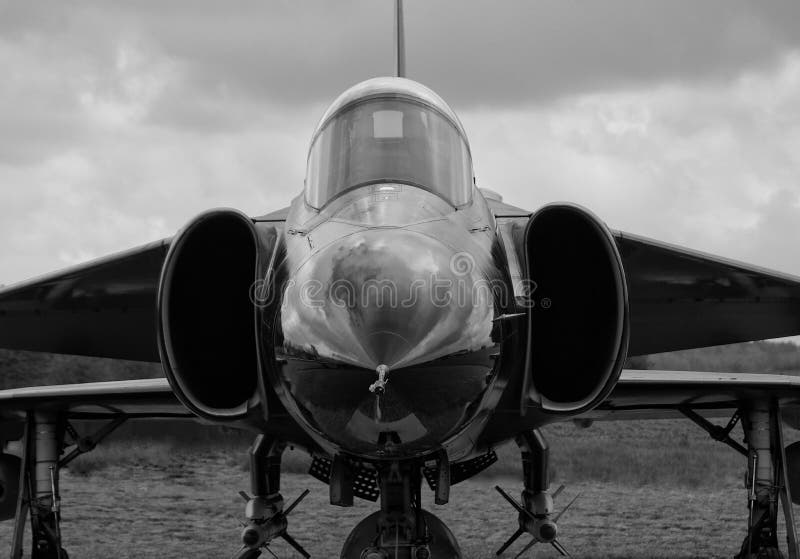 AJS 37 Viggen stock photo. Image of aeroplane, viggen - 23744546