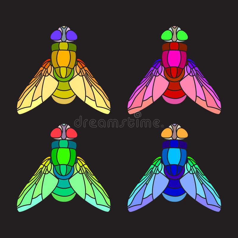 Moscas Ilustrações, Vetores E Clipart De Stock – (5,423 Stock ...