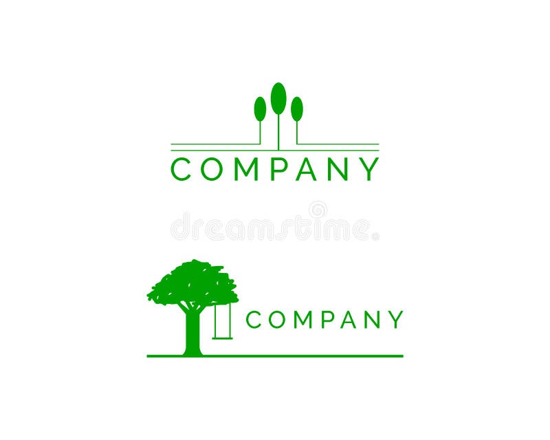 Ajuste Do Logotipo De Green Park, Logotipo Do Vetor Do Parque De Eco ...